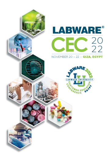 JOIN US in Egypt for 2022 LabWare MENA Customer Education Conference